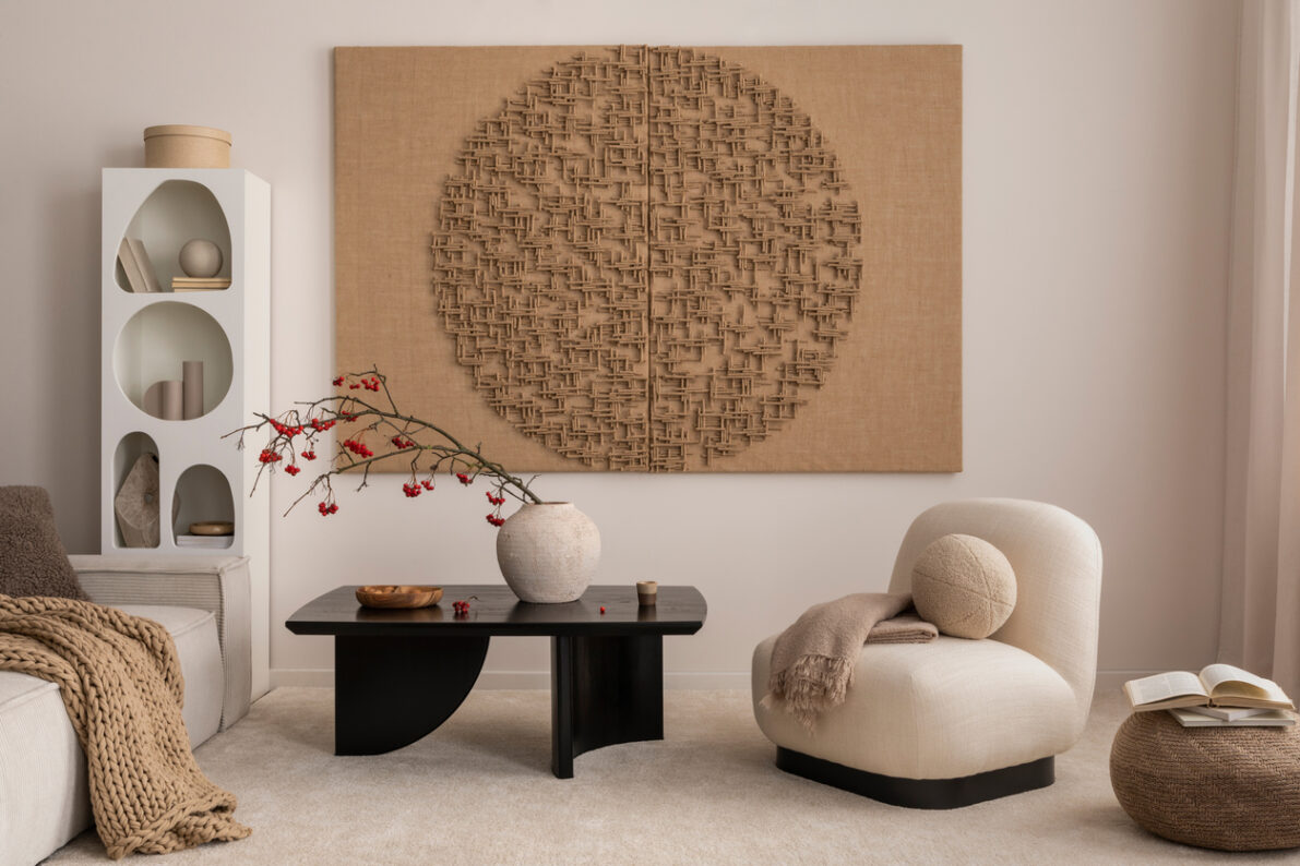 Wandfarbe Beige kombinieren: So geht's richtig! | VOIIA.de