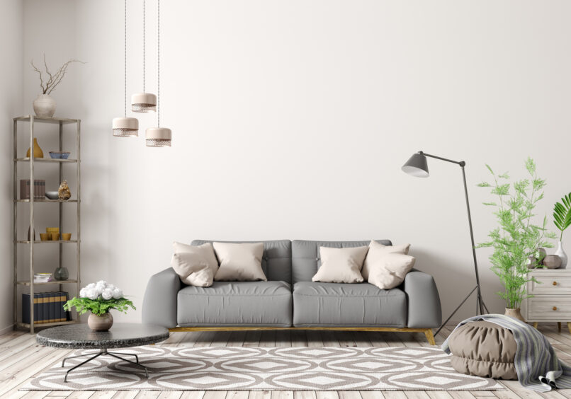 Schone Graue Couch Mit Kissen Dekorieren Ebenbild